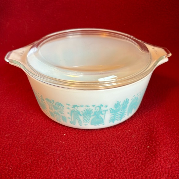 Pyrex | Dining | Pyrex Casserole Dish Wlid Amish Butter Print | Poshmark